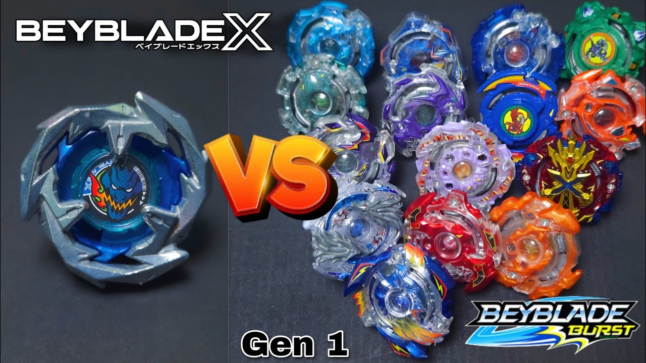 Beyblade x vs Beyblade burst gen 1 fight burst all | Toy Network
