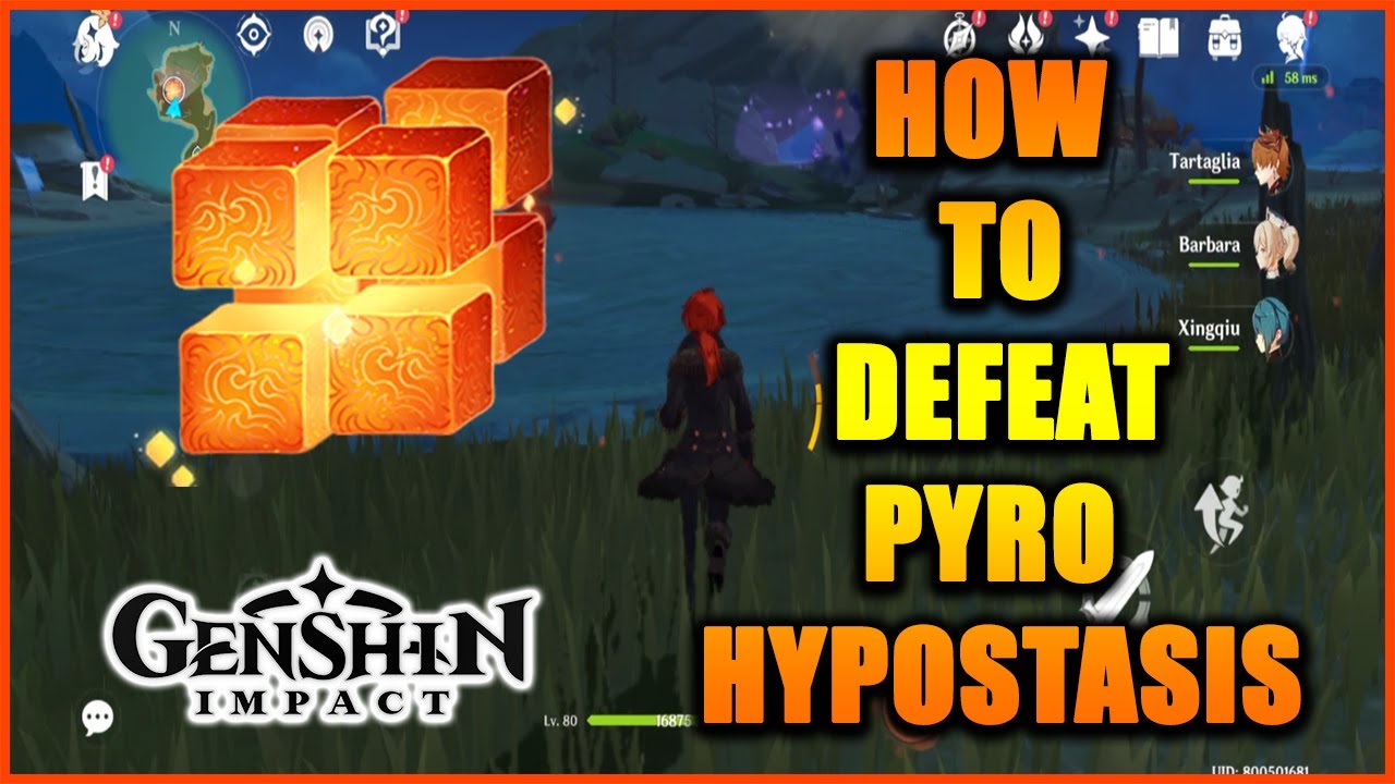 Genshin Impact: How to defeat Pyro Hypostasis - YouTube
