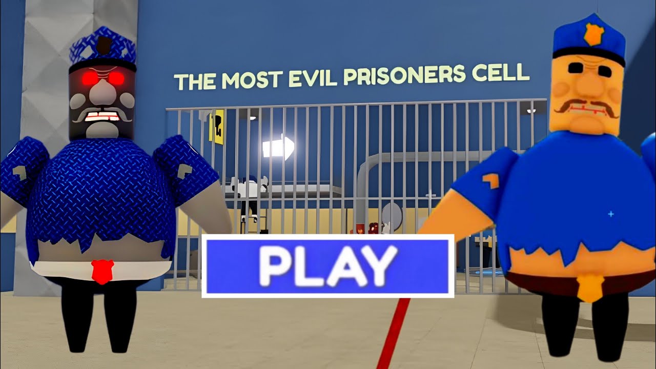 Old Robot & Old Policeman Barry Prison Run (OBBY ROBLOX) - YouTube