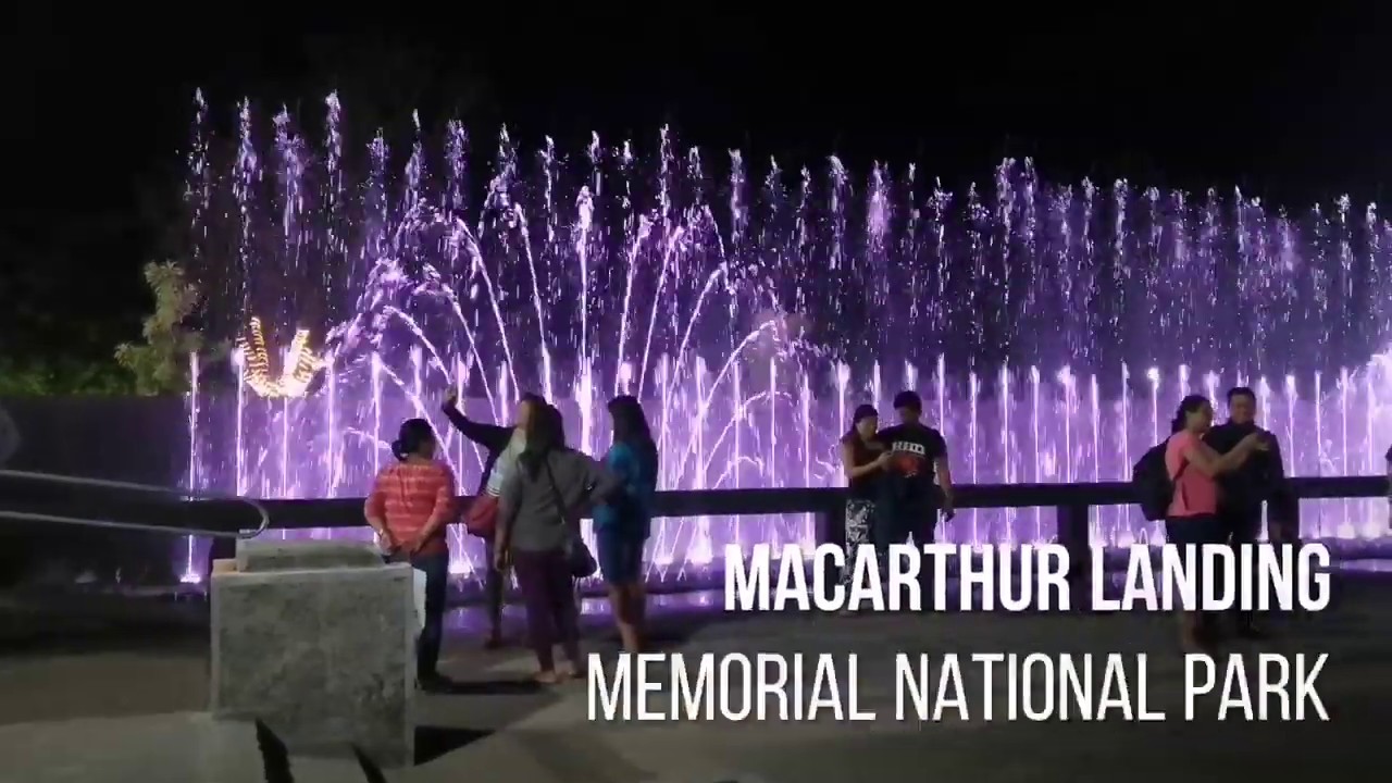 MacArthur Landing Memorial National Park in Leyte, Philippines! - YouTube