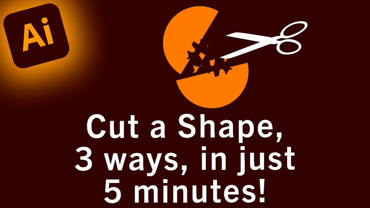 How To Cut Shapes Adobe Illustrator 2022 YouTube how-to-cut-shapes-adobe-illustrator-2022-youtube