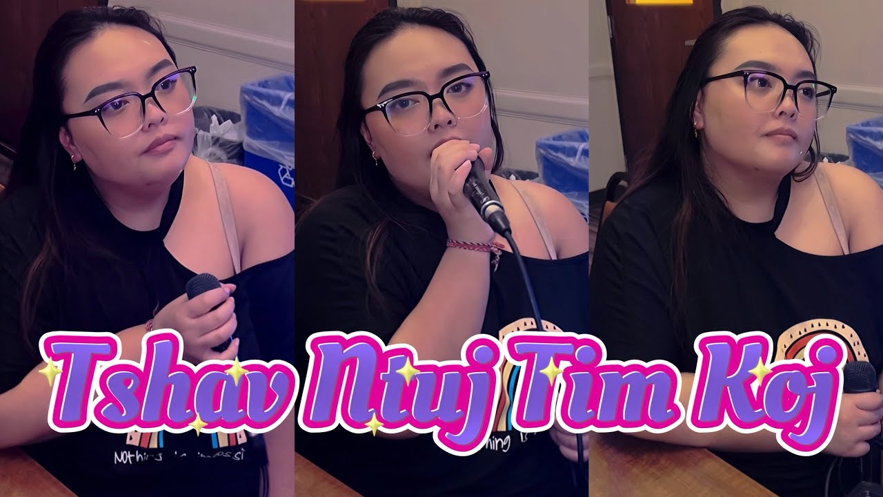 Tshav Ntuj Tim Koj - Paj Huab Ham (Cover By Sheng Xiong) - YouTube