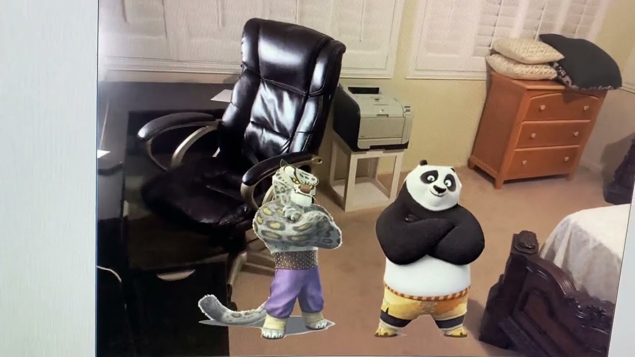 Tai Lung beats up Po and gets grounded - YouTube