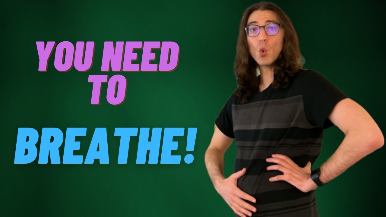 How To Take A Singer's Breath - Voice Lessons For Beginners - YouTube