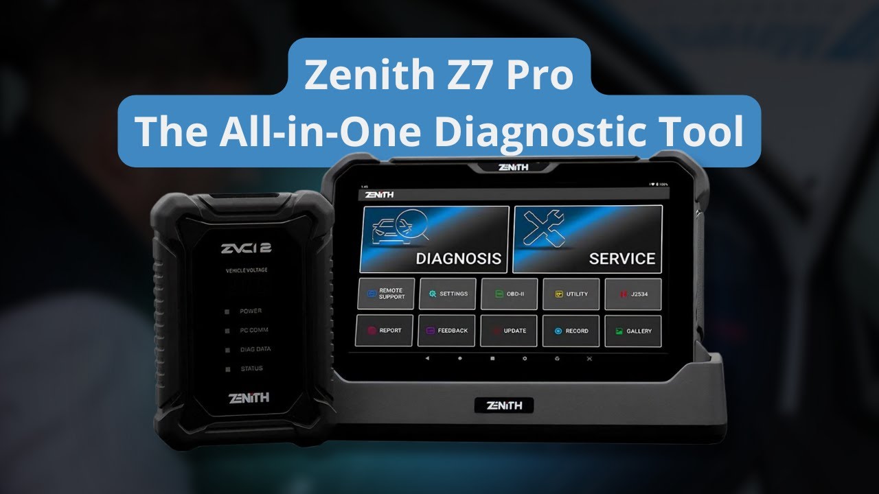 Tool Overview: Zenith Z7 | The All-in-One Aftermarket Diagnostic ...