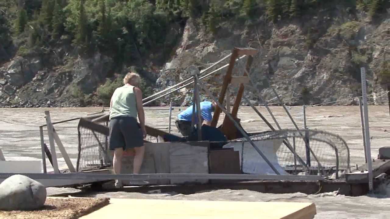 Fishwheel, Alaska, USA - YouTube