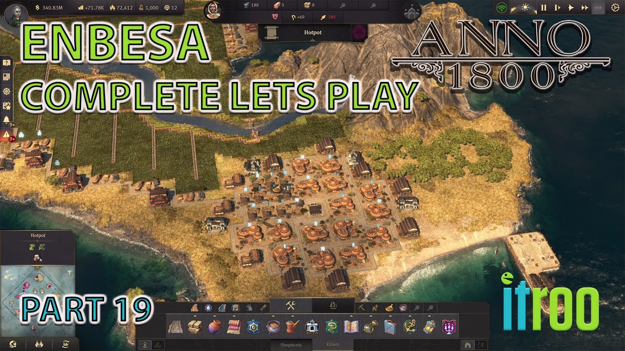 Anno 1800 Enbesa Land of lions Complete Lets play part 19 - YouTube