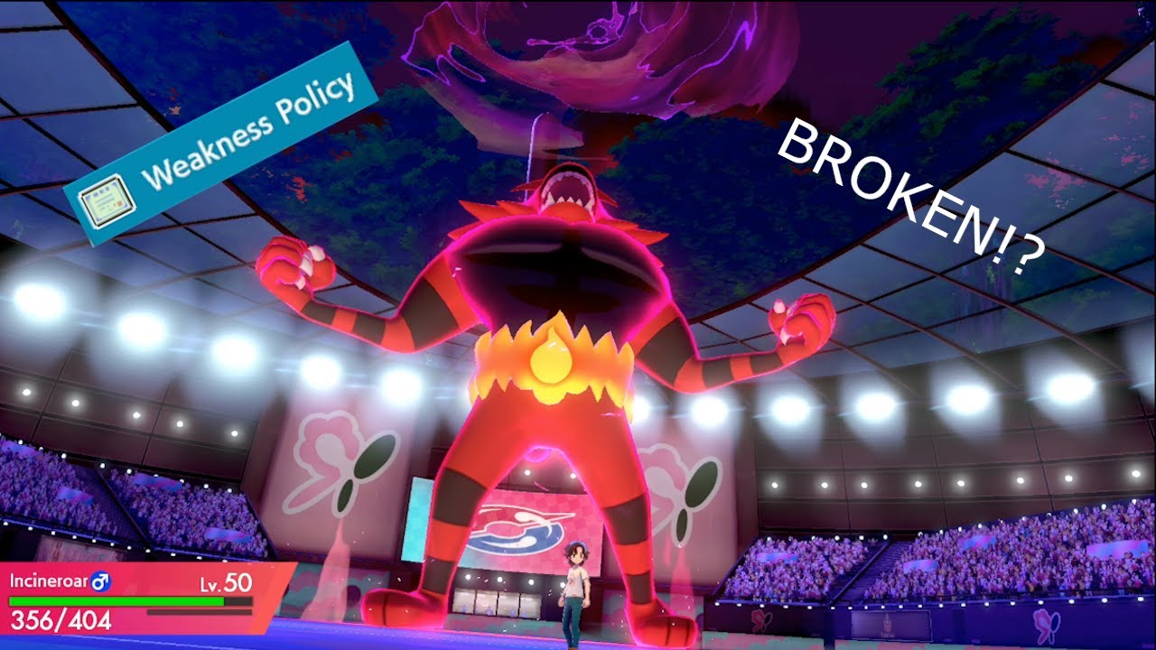 Weakness Policy Is Broken - Pokemon Ranked Battles (#4) - Pokemon Sword ...