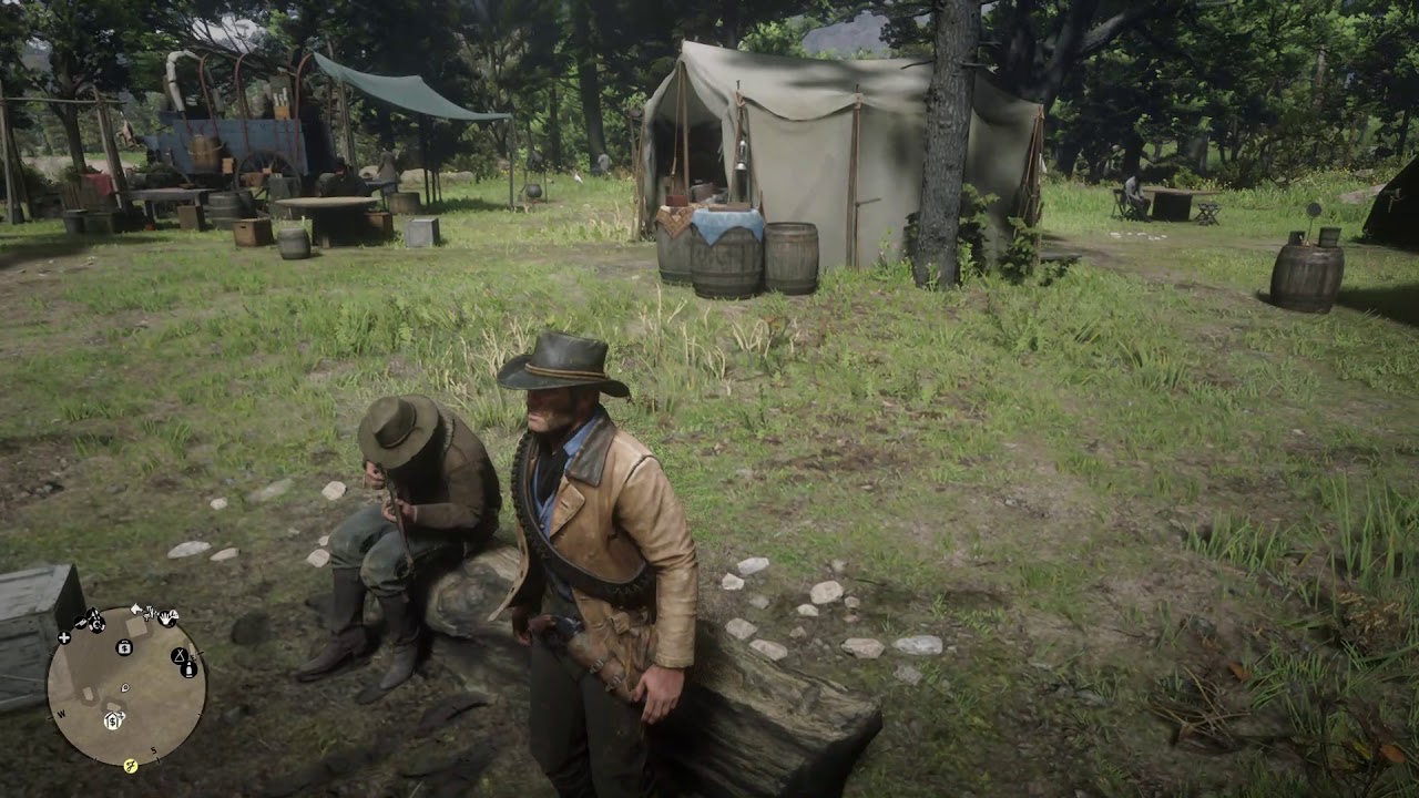Red Dead Redemption II PC "Dixie tunes with Uncle" - YouTube