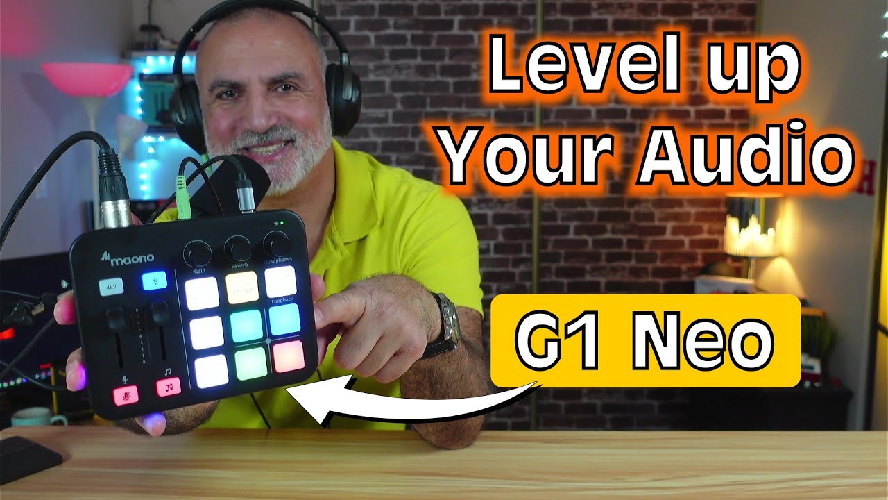 JUST WHAT YOU NEED for Good Audio! Maonocaster G1 Neo Budget Audio ...