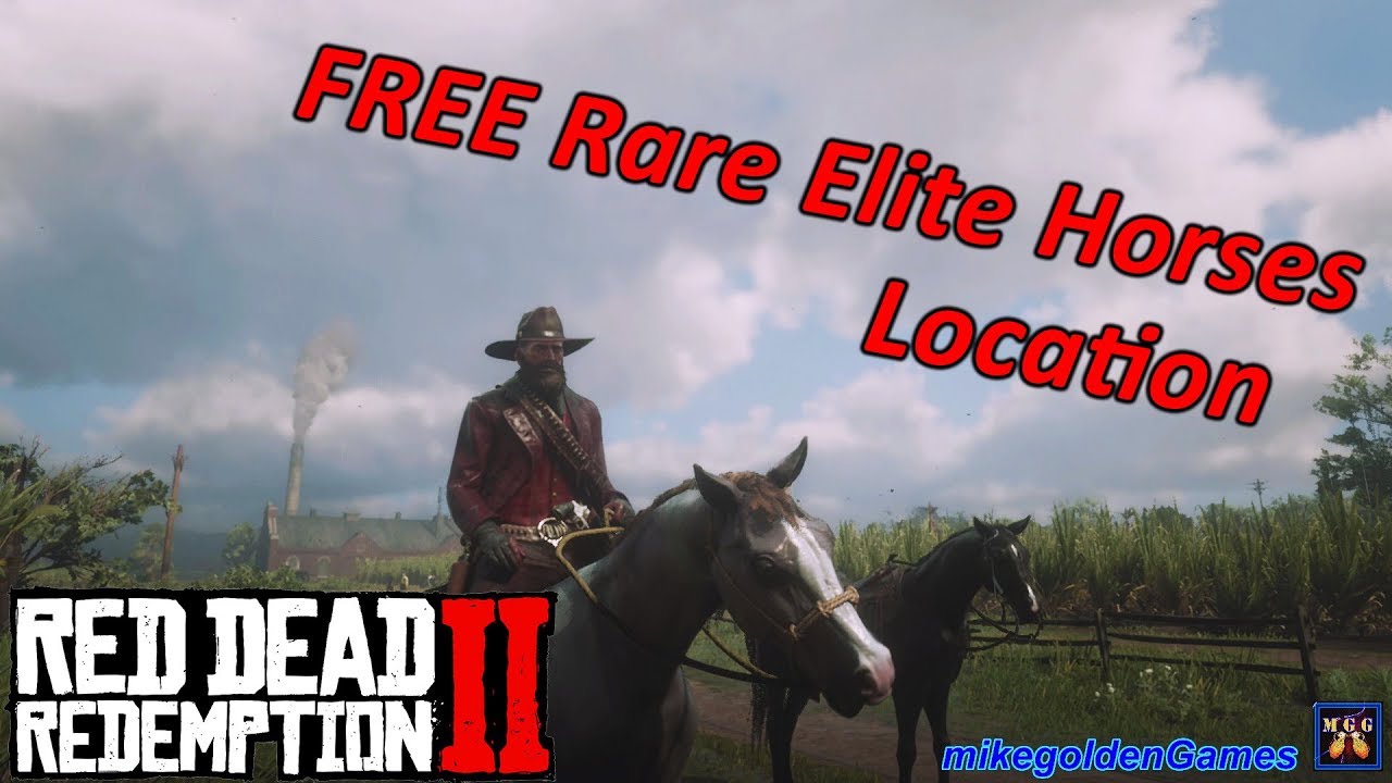 FREE Rare Elite Horses Location | Red Dead Redemption 2 Episode 12 ...