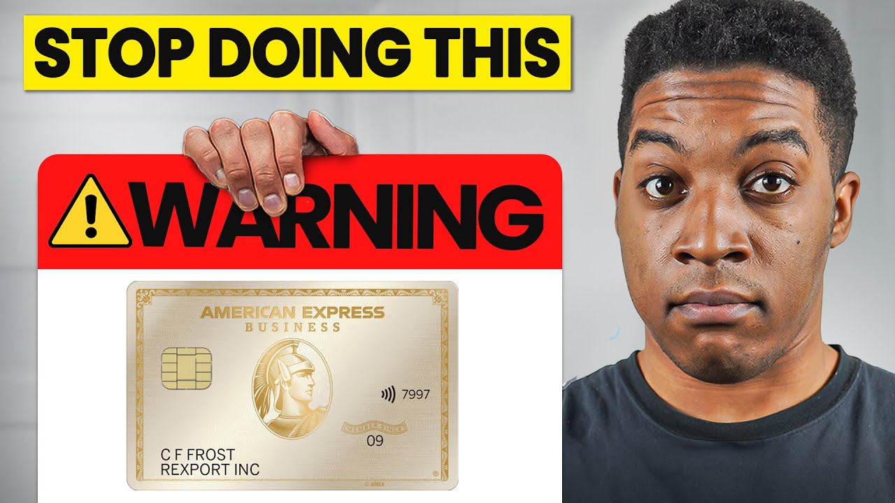 Top 10 Common AMEX Credit Card Mistakes To AVOID - YouTube