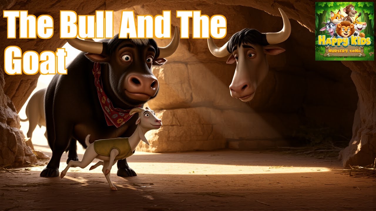 THE BULL AND THE GOAT | Kids Fables and Fairy Tales - YouTube