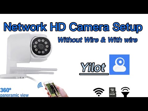 2 Easy Method To Setup YI-loT IP Network HD Camera || Without LAN Cable ...