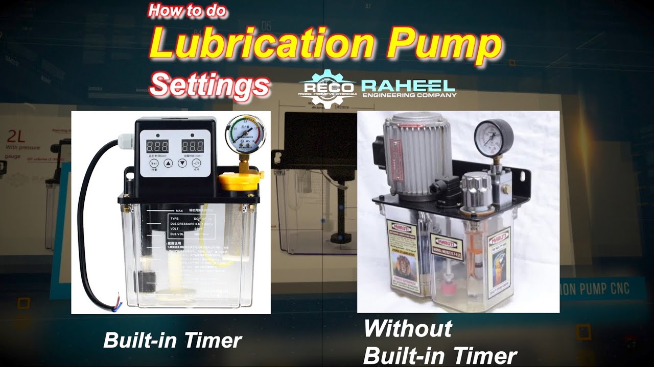 Learn How to do CNC Automatic lubrication Pump Parameter Settings ...