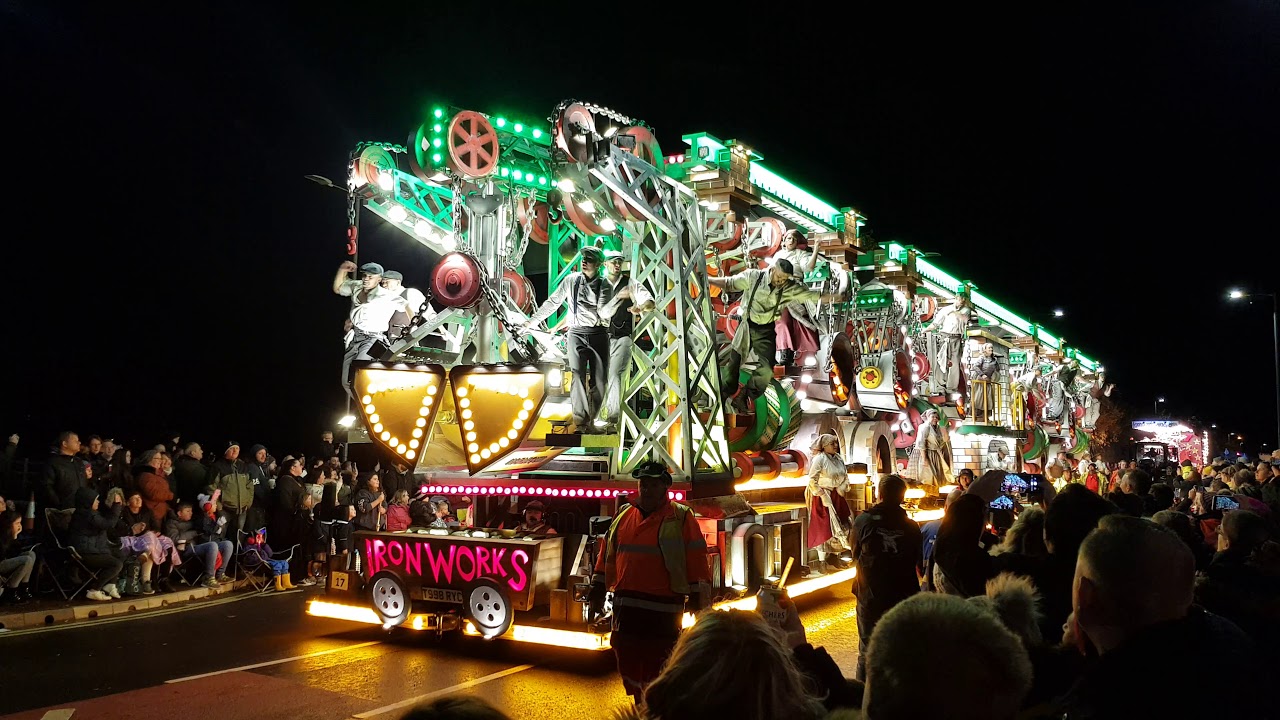 Bridgwater Carnival 2019 - Harlequin CC - Ironworks - YouTube
