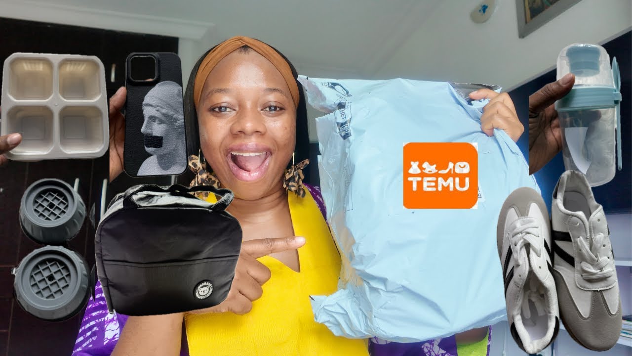 TEMU REVIEW IN NIGERIA| TEMU HAUL WORTH N30K($20.54)| ADDIDAS SNEAKERS ...