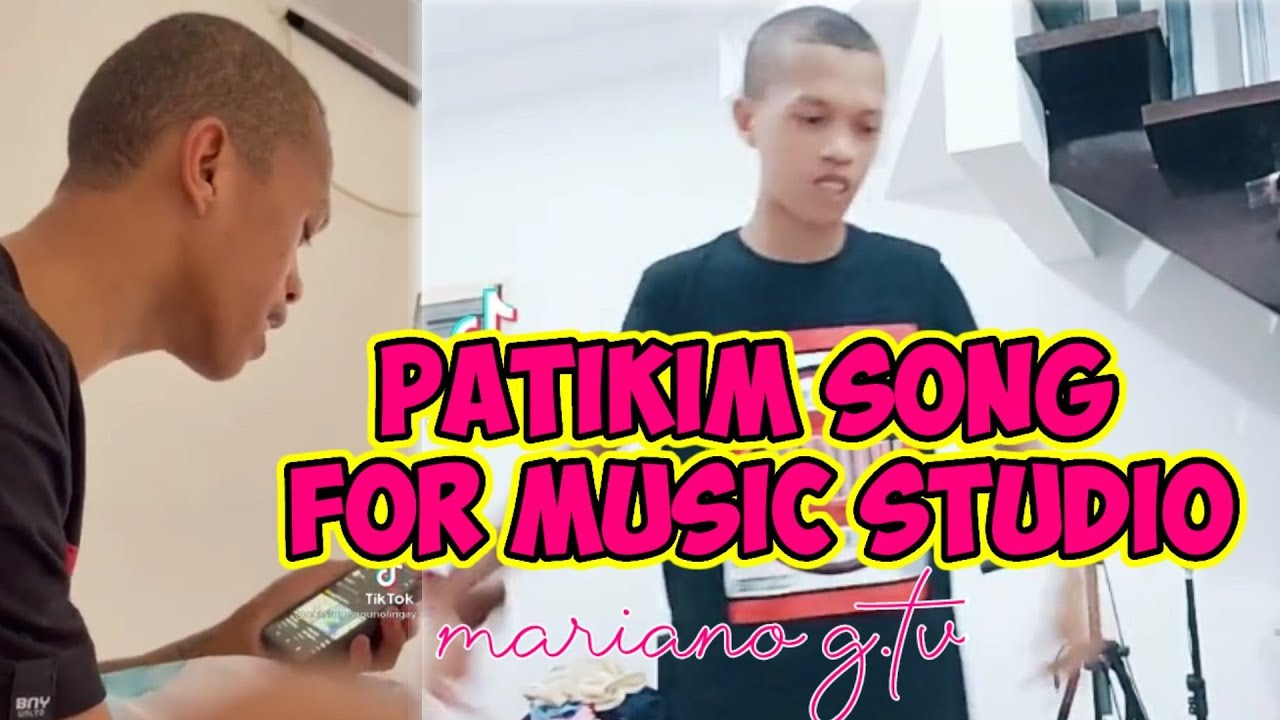 MARIANO G TV MAY PATIKIM NA KANTA PARA SA KANYANG MUSIC STUDIO - YouTube