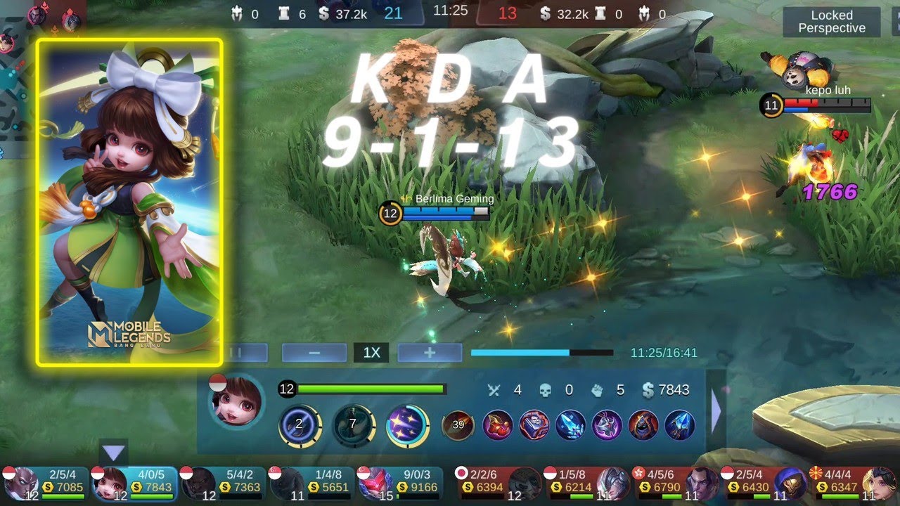 always chang'e, whenever possible 😁 mlbb ranked #60 - YouTube