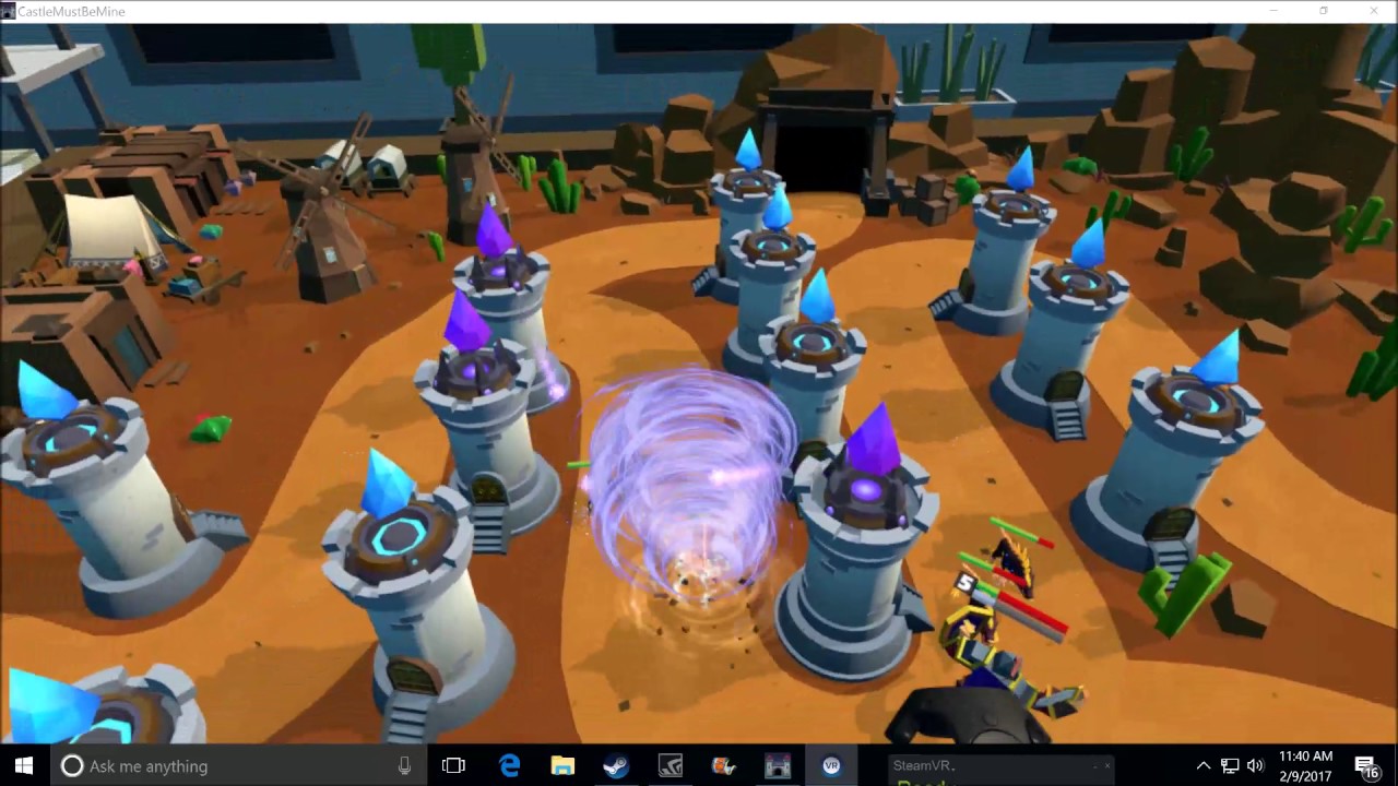 DEFENDING THE CASTLE RD. 2 | Castle Must Be Mine (HTC Vive Virtual ...