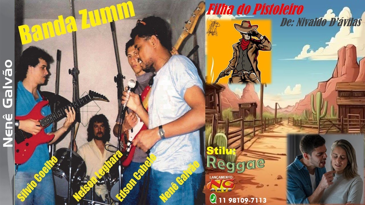 NENÊ GALVÃO & BANDA ZUMM - Filha do Pistoleiro - YouTube