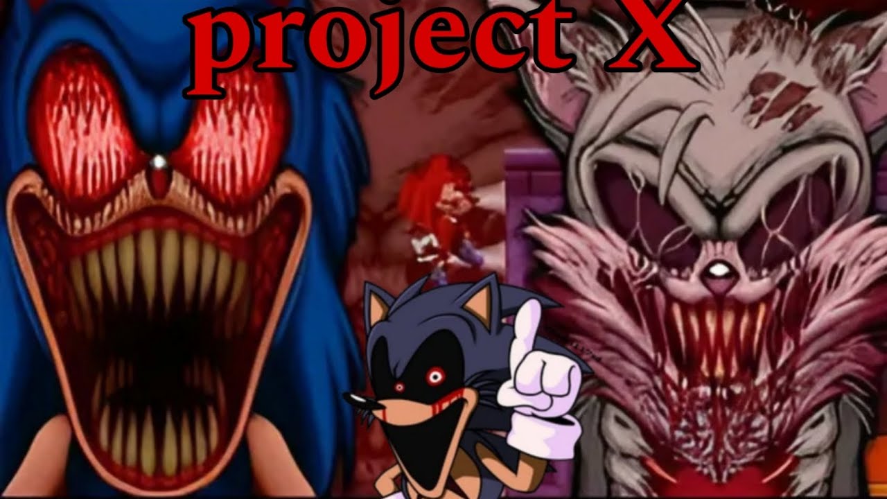 Sonic.exe project X : Lord X juega - YouTube
