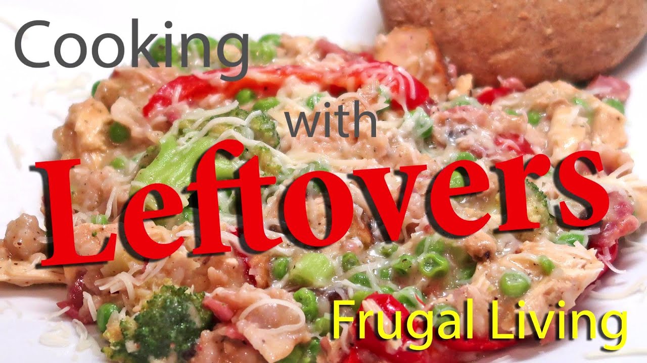 Cooking with Leftovers/ BBQ Chicken/ Cooking with Leftover Food/ Frugal ...
