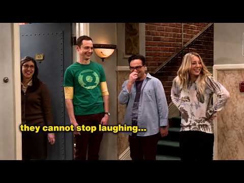 The Big Bang Theory cast being an absolute mess on set for 9 minutes