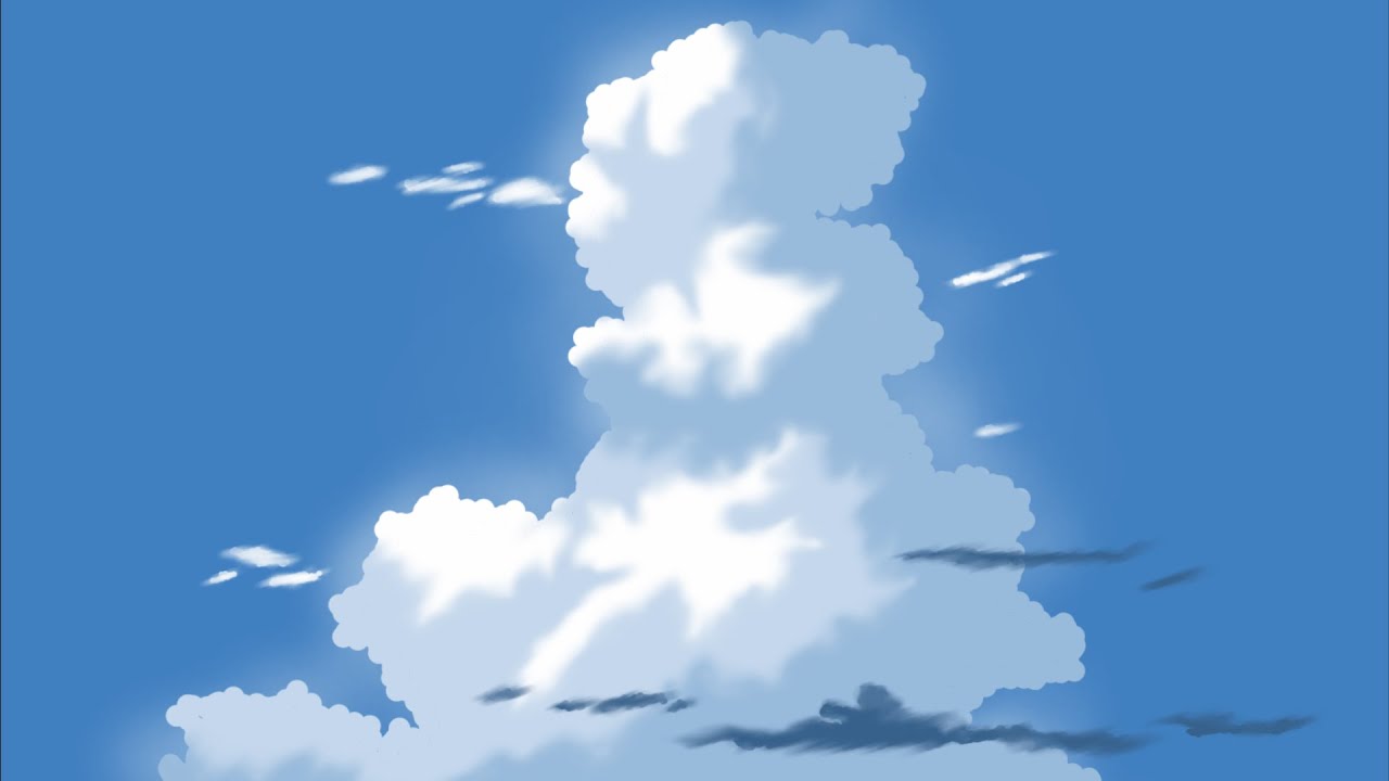 【ibisPaint】How To Draw Cloud in ibispaint - YouTube