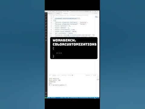 How to change VSCode colors? - YouTube