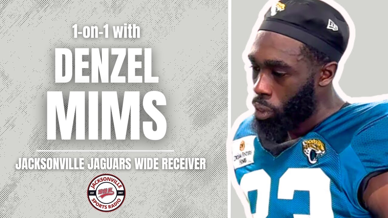 Jacksonville Jaguars Wide Receiver Denzel Mims 1-on-1 | Training Camp ...
