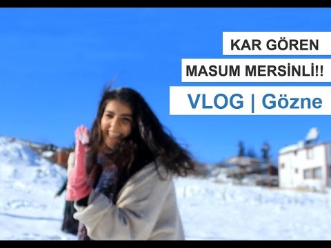 VLOG| Kar Gören Masum Mersinli!!☃❄️ | Deniz ZİLAN
