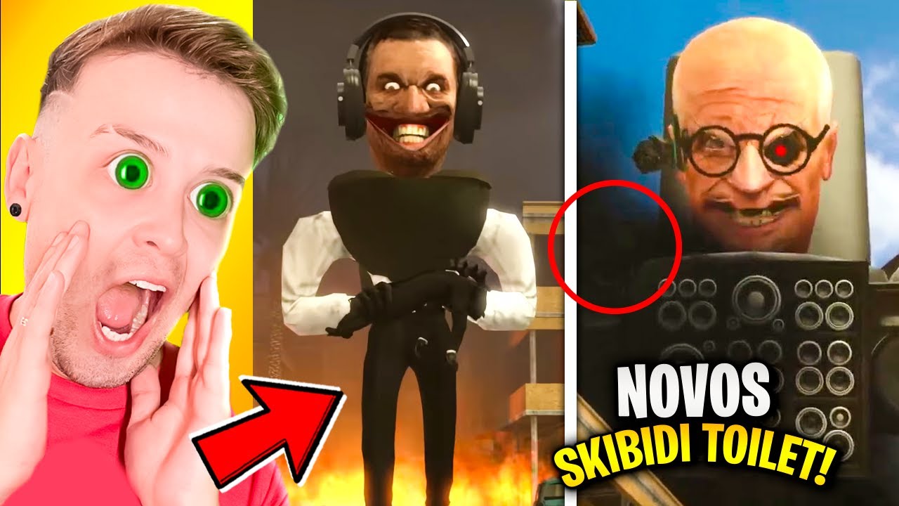NOVOS EPISÓDIOS SKIBIDI TOILET! O SKIBIDI TOILET está DOMINANDO O MUNDO ...