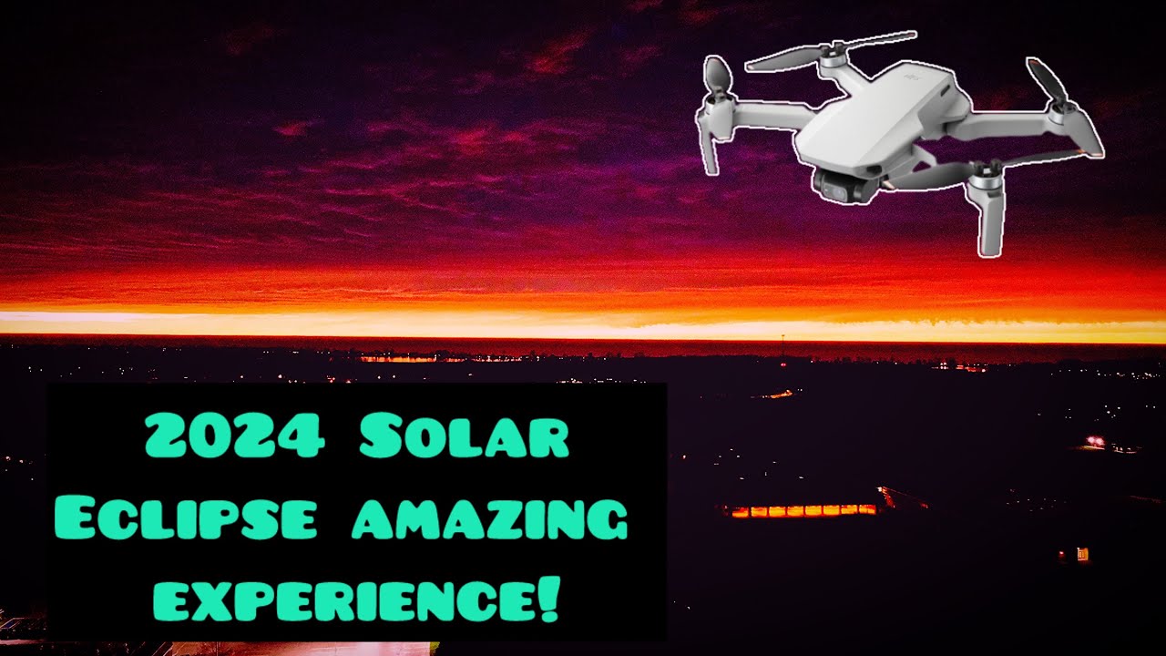 2024 Solar Eclipse FULL EXPERIENCE! | Amazing DRONE FOOTAGE! - YouTube
