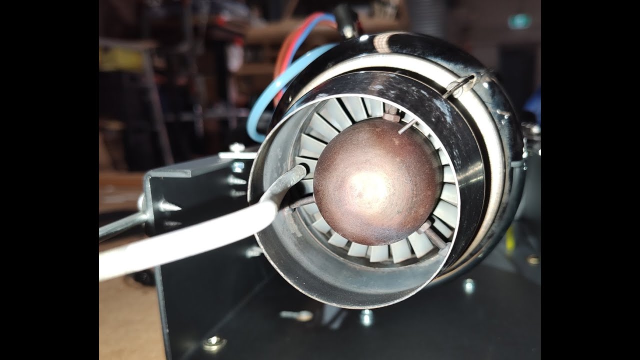 JetCat P160 jetpipe pressure test - YouTube