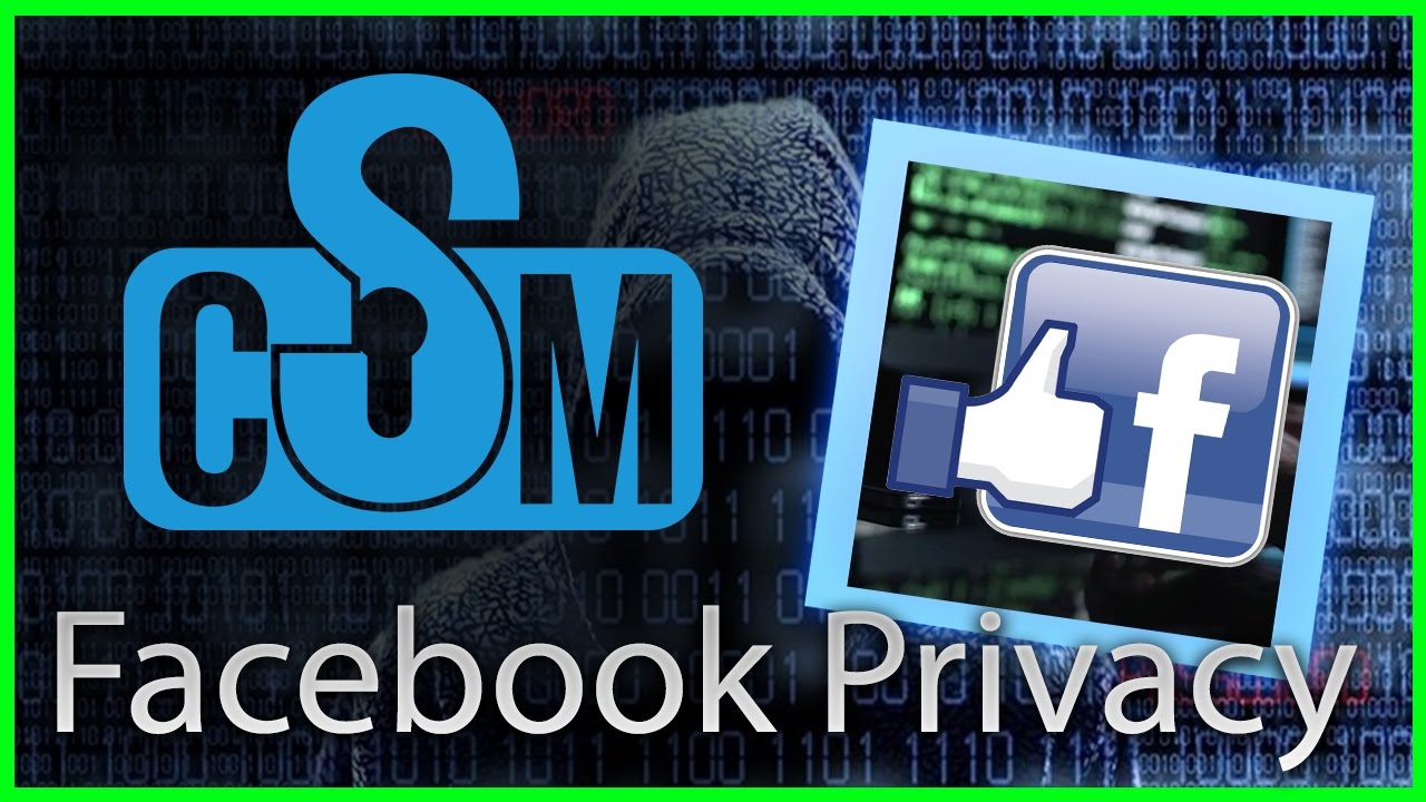 Facebook Privacy (Cyber Security Minute) - YouTube