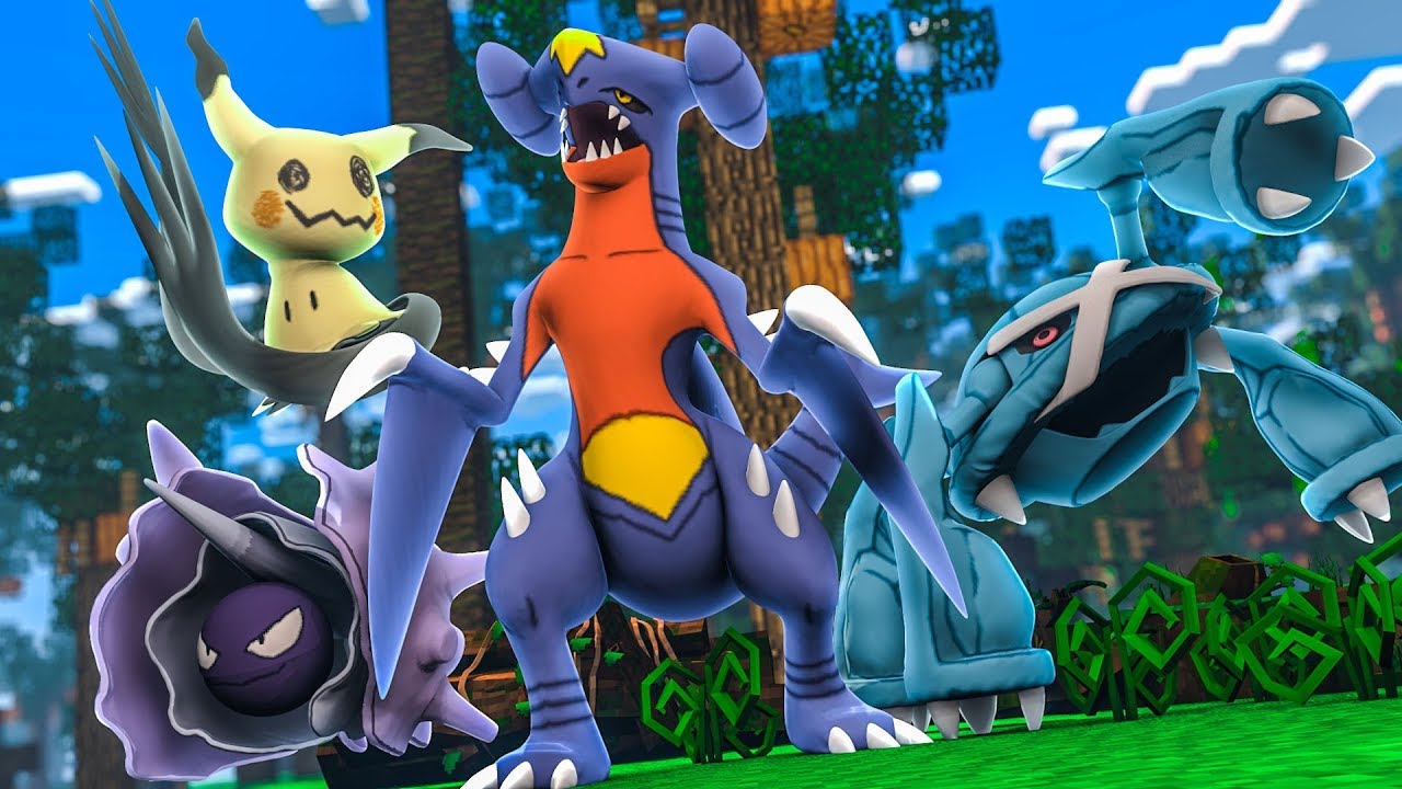 Minecraft: MEU NOVO TIME! TIME GARCHOMP - POKEMON SWORD AND SHIELD #31 ...