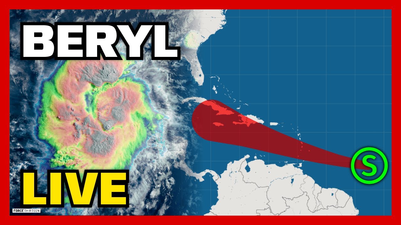 Hurricane Alert as Beryl intensifies in the Atlantic - Live Update ...