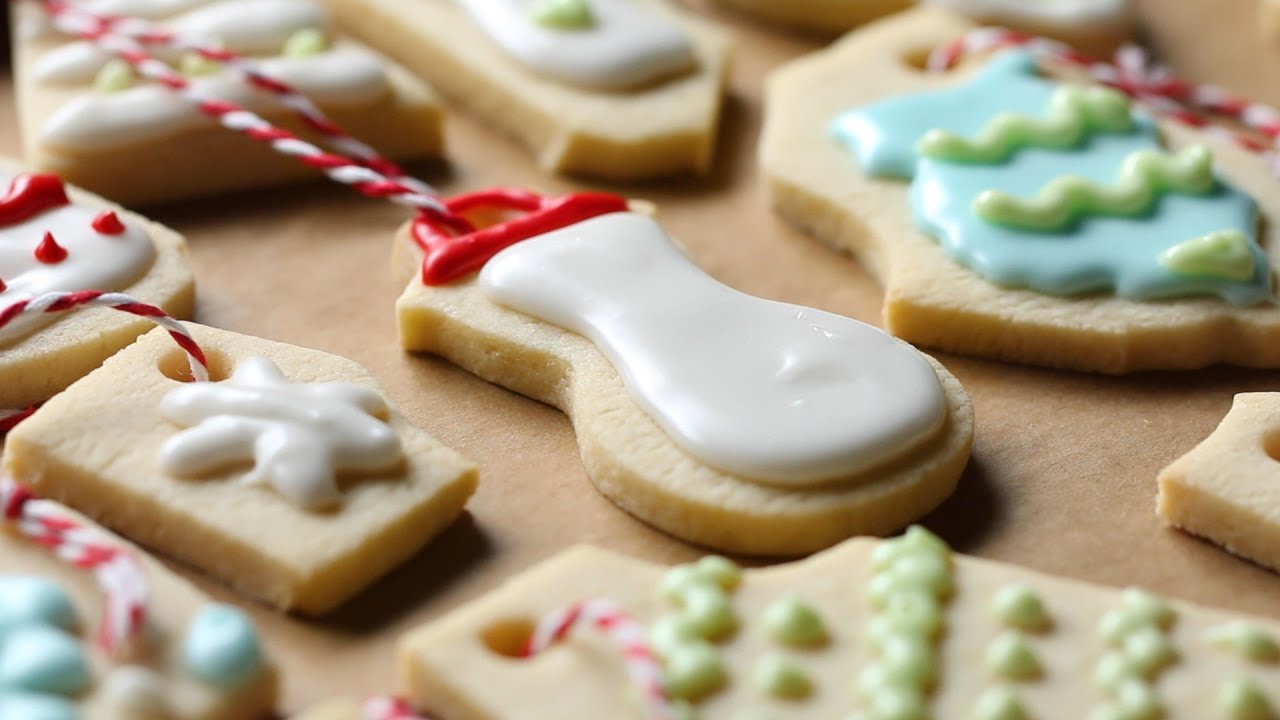 Edible Cookie Ornaments To Brighten Your Holidays • Tasty Recipes - YouTube