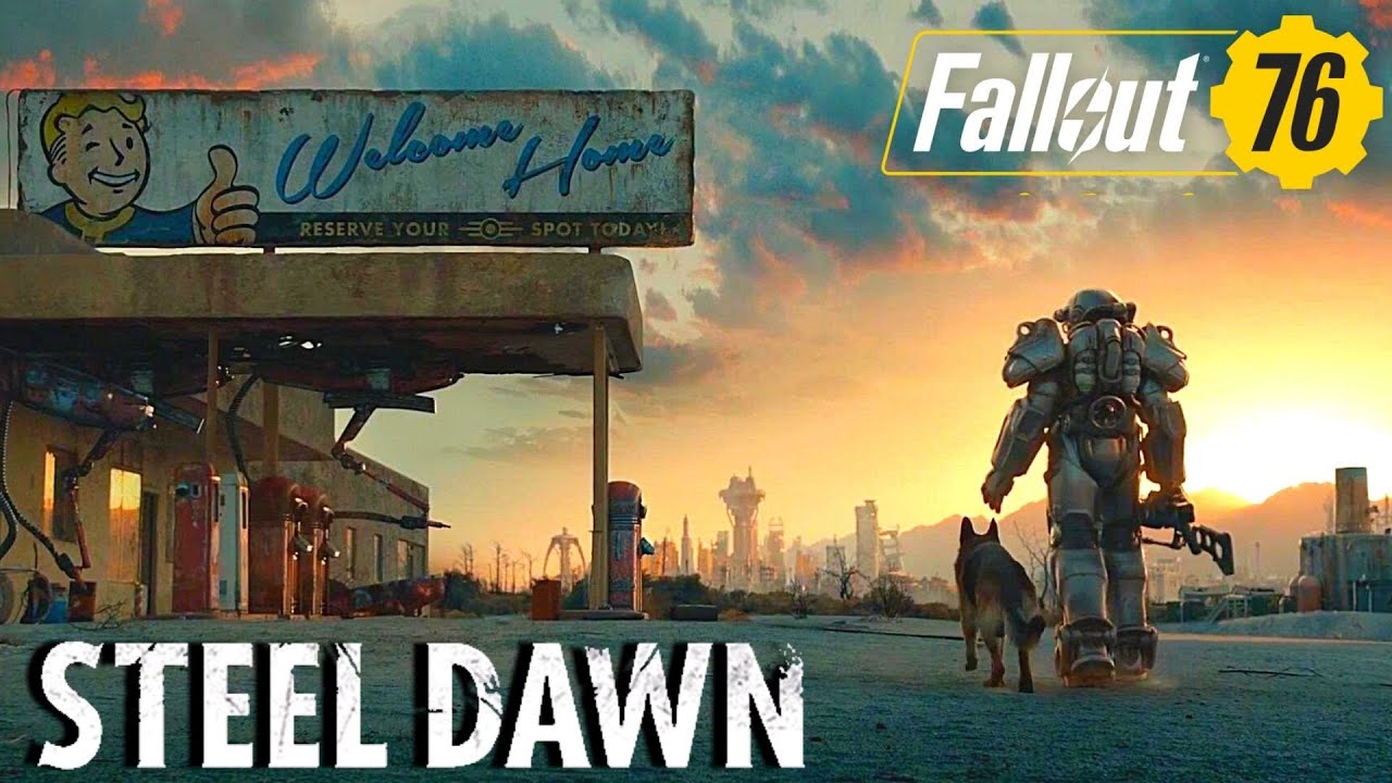 Getting Ready For New STEEL DAWN Update! | Fallout 76 | Multiplayer ...