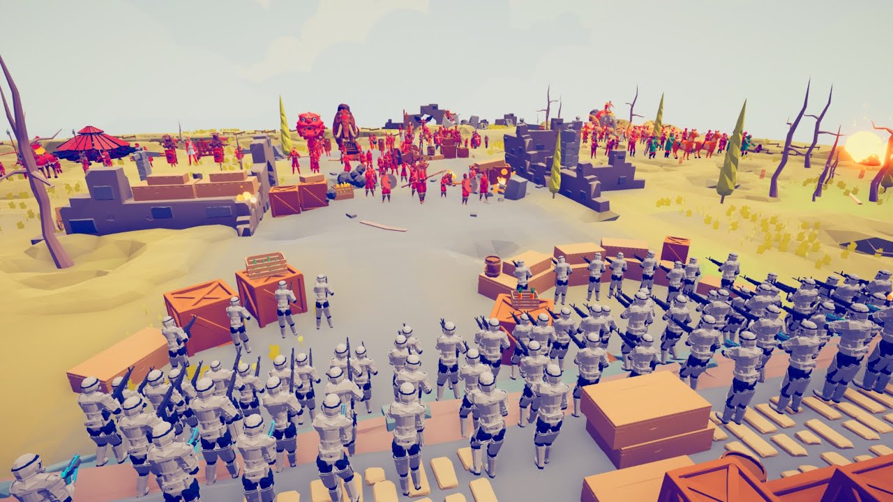 50x STORMTROOPER vs ALL FACTION - Totally Accurate Battle Simulator ...