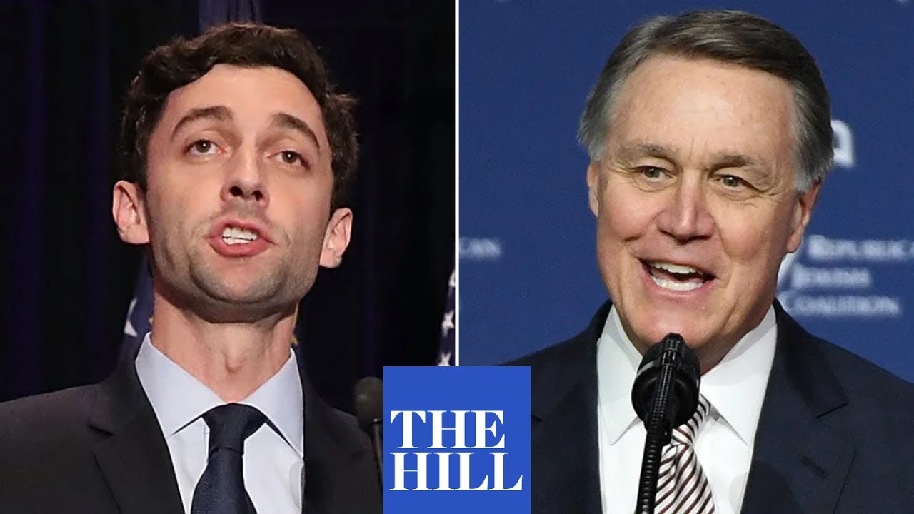 Jon Ossoff TEARS INTO David Perdue at Savannah rally - YouTube