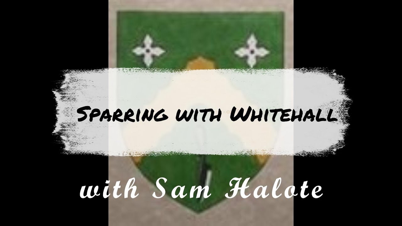 Sparring with Whitehall vs Sam Halote - Sword in One Hand - YouTube