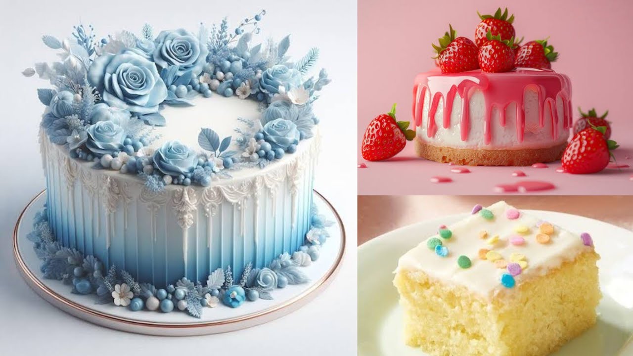 Delicious Cakes in different tastes | 40 plus Cake Varieties - YouTube