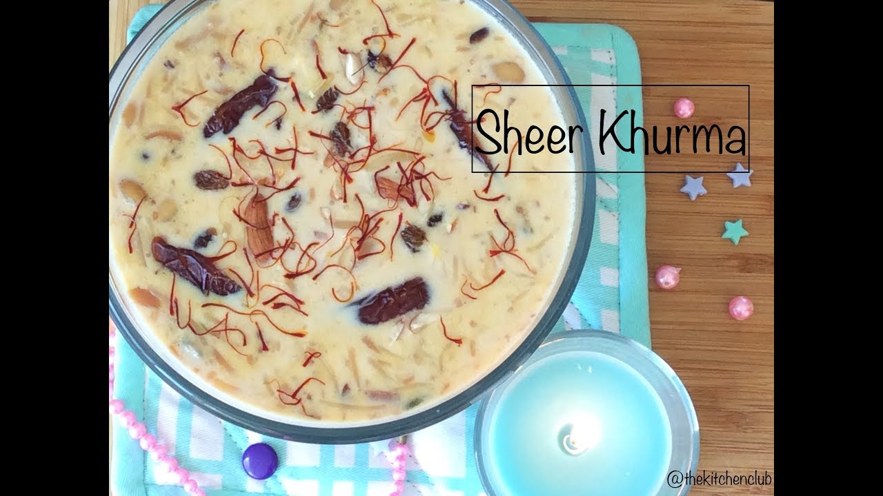 Sheer Khurma | Semiya Payasam | Eid (Ramzaan) Special - YouTube