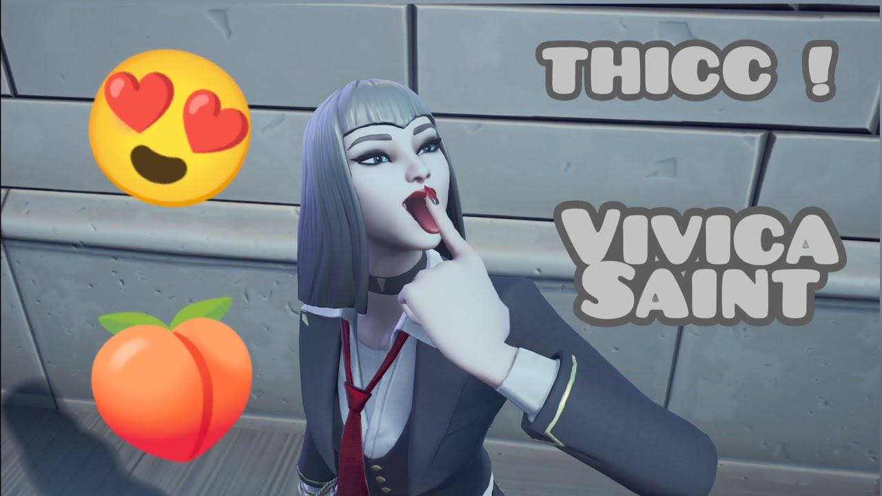 Vivica Saint Is Thicc Fortnite Booty Showcase Youtube
