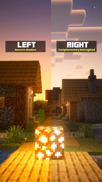 Minecraft Shaders: Aurora's Shaders or Complementary Reimagined Shaders ...
