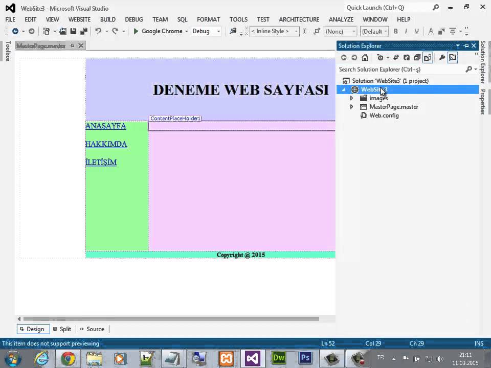 ASP.NET MasterPage - YouTube
