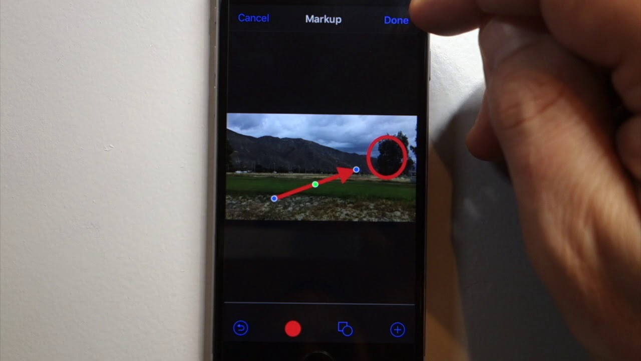 Making Custom Thumbnail for YouTube using iPhone Markup Tool - YouTube