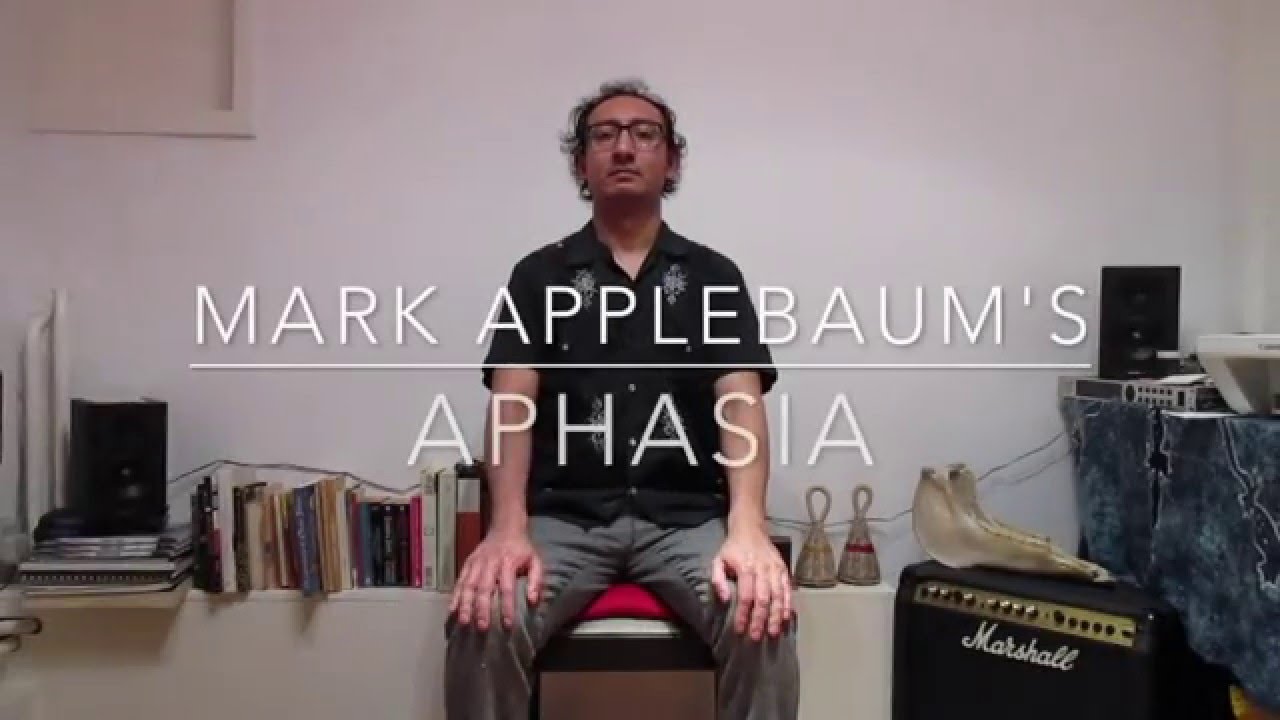 Aphasia - Mark Applebaum, performed by Juan Carlos Bonifaz - YouTube